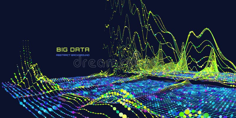 Abstract Analytical Thinking Concept on Digital Art Concept. Stock ...