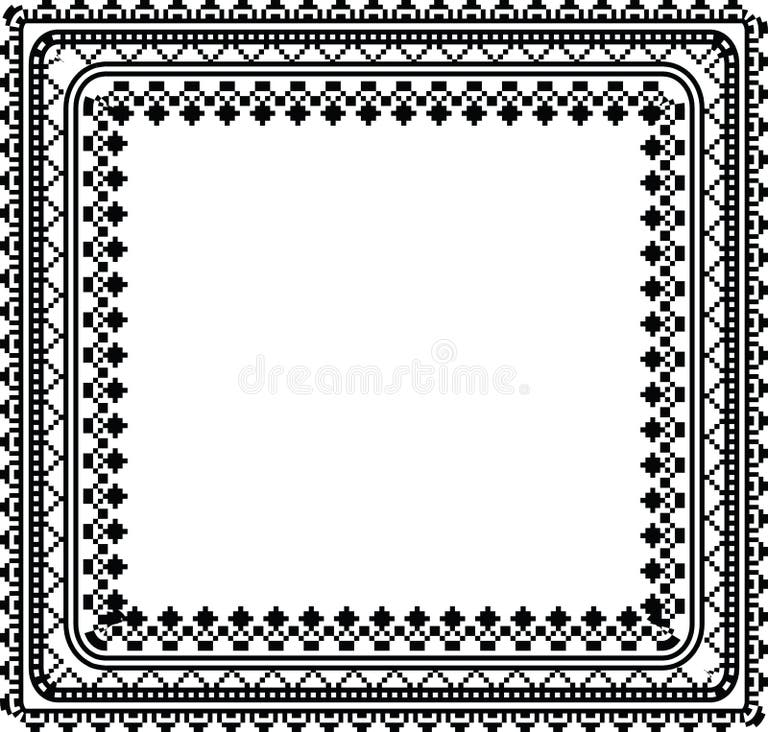 Abstract ancient frame stock vector. Illustration of geometric - 16725366