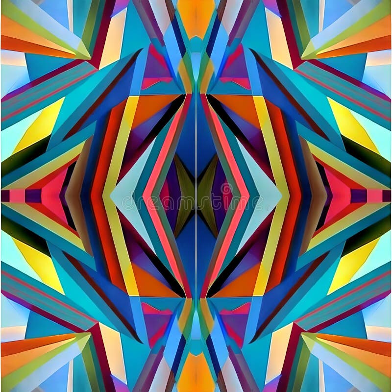 Colorful Seamless Pattern Design of Flowers, Branches and Buds in ...