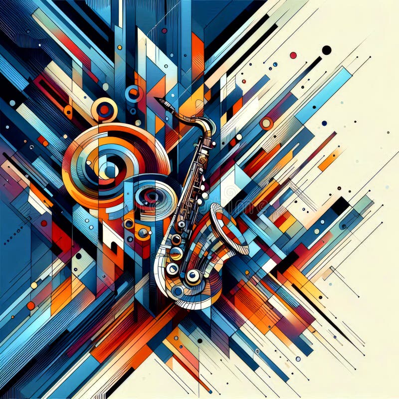 Abstract Angular Music Concept Stock Illustration - Illustration of ... Abstract Angular Music Concept Stock Illustration - Illustration of ...