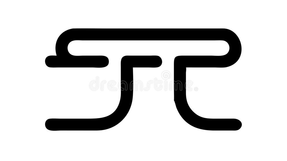 Abstract Angular Shape Symbol , Vector Design Generative AI Stock ...