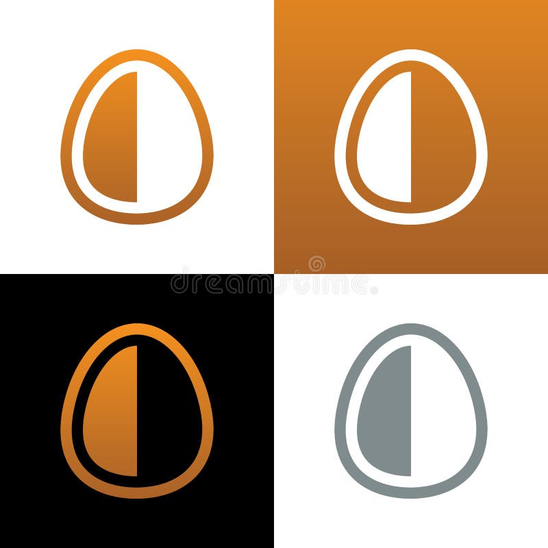 Half symbol icon stock vector. Illustration of glyph - 167564242