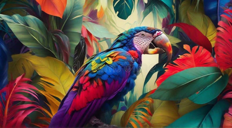 Abstract Animal Face, Abstract Colored Backdrop, Ultra HD Colorful ...