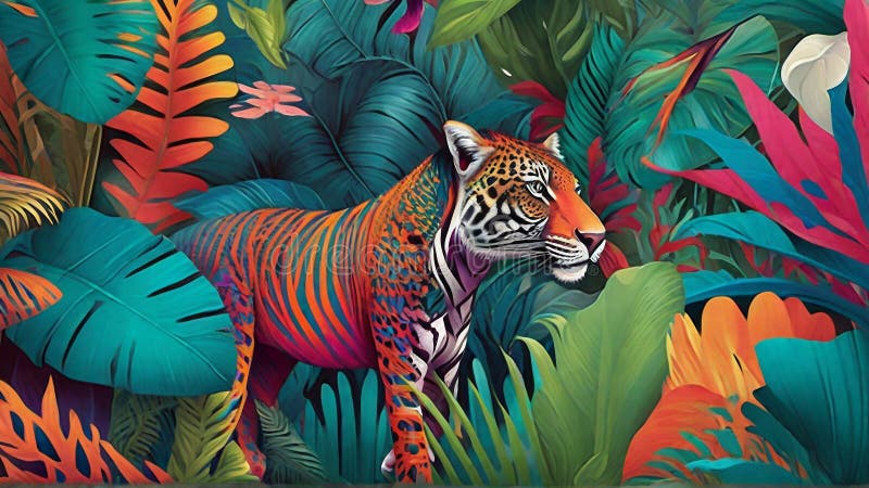 Abstract Animal Face, Abstract Colored Backdrop, Ultra HD Colorful ...