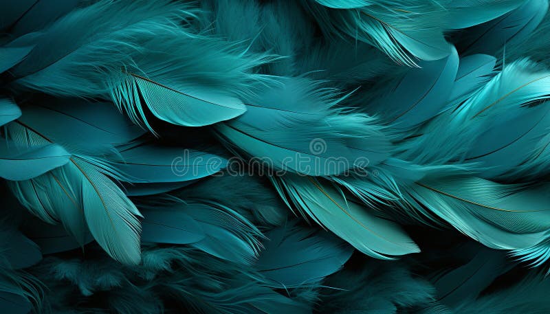 Abstract Animal Wing Pattern in Vibrant Multi Colored Feathers ...