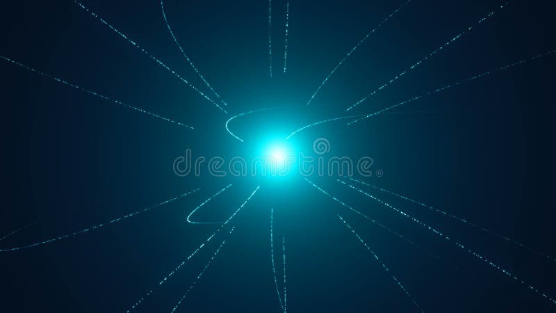 Abstract Animated Background with Line Sphere Stock Footage - Video of ...