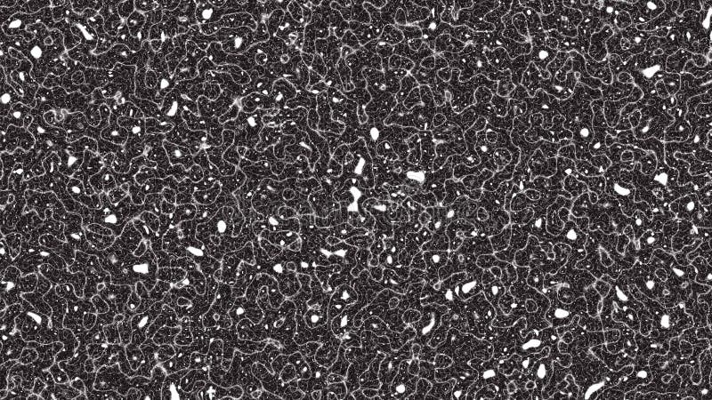 Abstract Animated Background with Moving Patterns. Floating Black and ...