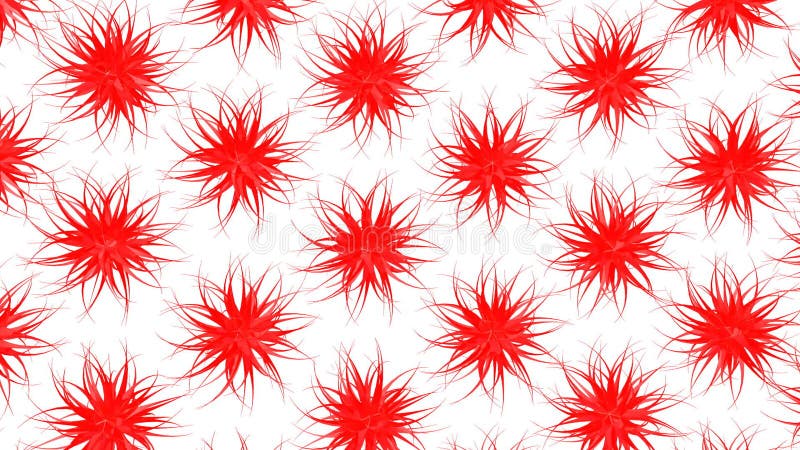 Abstract Animated Background of Red. 3d Render Stock Footage - Video of ...