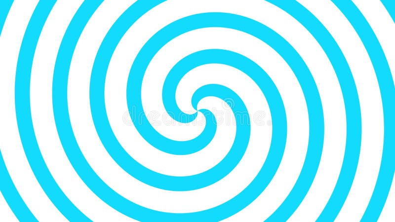 Abstract Animated Blue and White Spiral Motion Background, Seamless ...