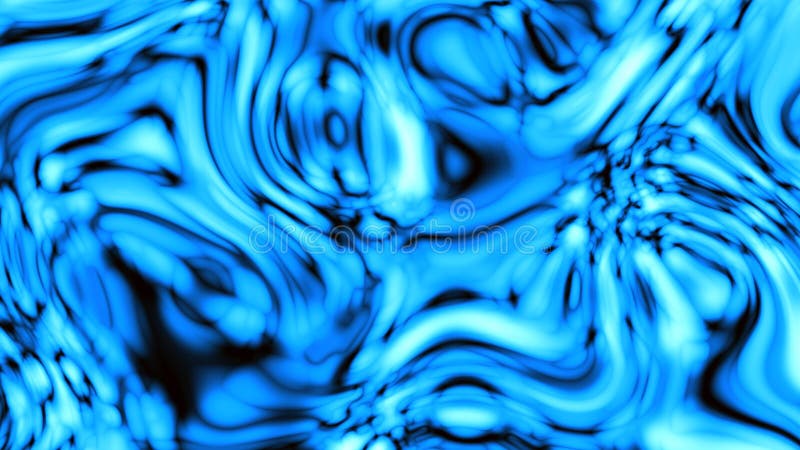 Abstract Animated Colorful Paint Ink Liquid. Stock Illustration ...