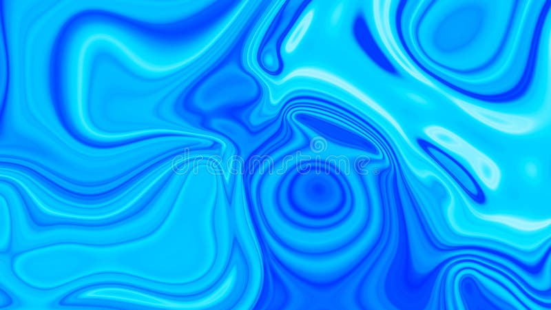 Abstract Animated Colorful Paint Ink Liquid. Stock Illustration ...