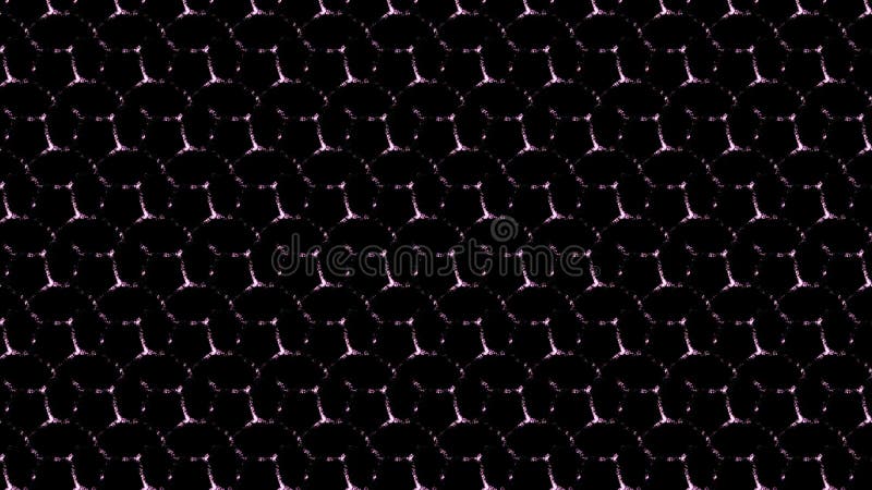 Abstract Animated Dark Background with an Abstract Honeycomb Pattern of ...
