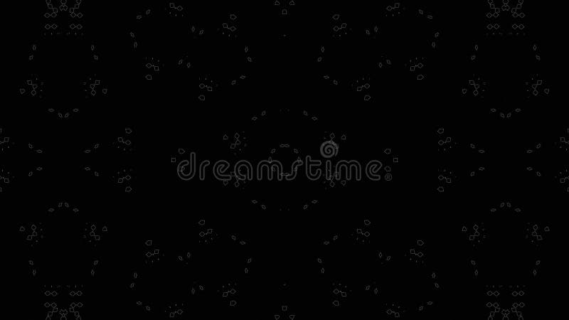 Abstract Animated Illustration Seamless Shapes Pattern Background Stock ...