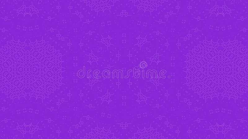 Abstract Animated Illustration Seamless Shapes Pattern on Purple ...