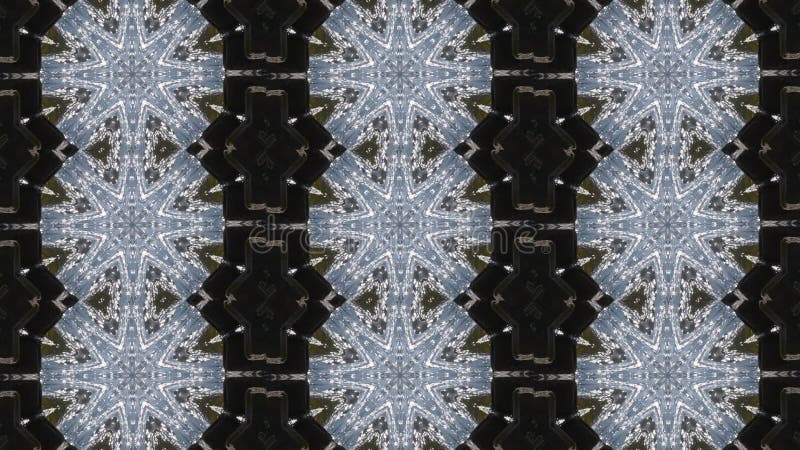 Abstract Animated Kaleidoscope Motion Background. Stock Video - Video ...