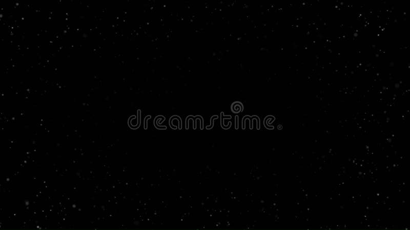 Abstract Animated Overlay Effect of Dots Frame on Black Background ...