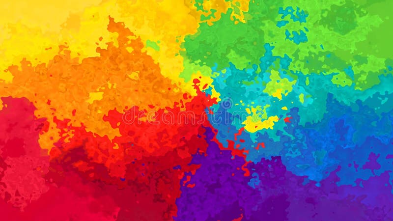 Abstract Animated Stained Background Seamless Loop Video Full Spectrum ...