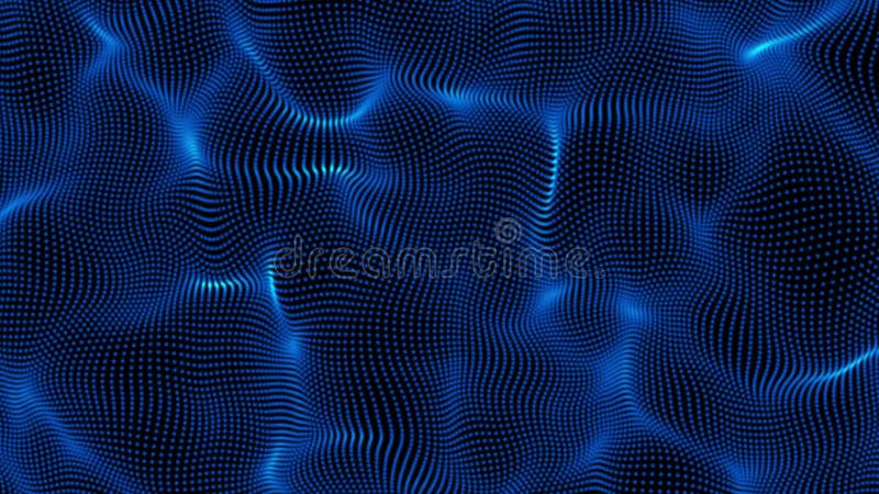 Dark Blue Animated Abstract Background Stock Video - Video of lines ...