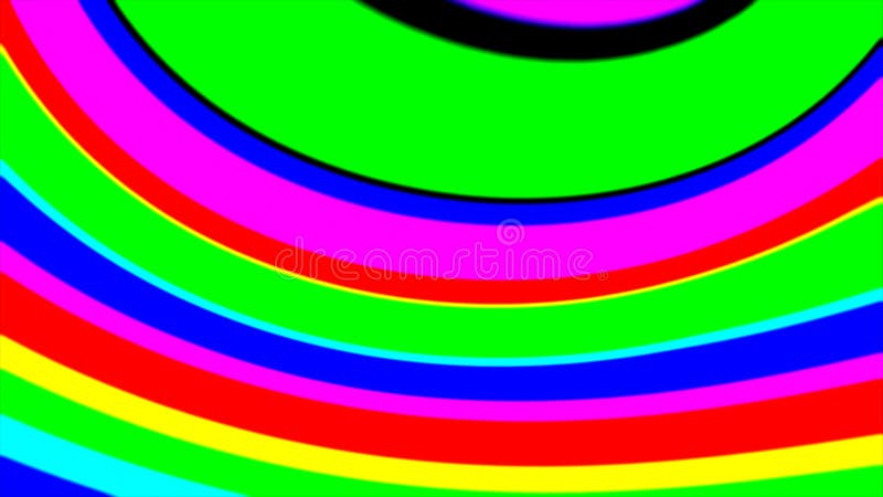Abstract Animation Color Wavy Smooth Wall. Concept Multicolor Liquid ...