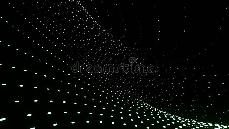 Abstract Animation with Linear Flows from Points in Space. Design ...