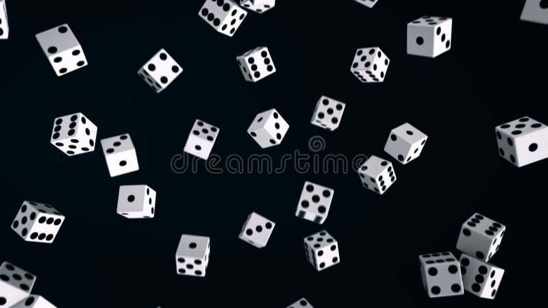 Abstract Dice Background With Splatter And Playing Card Symbols Stock ...