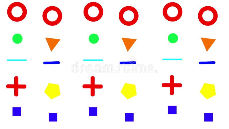 Loopable Animation Moves Multicolored As Heart Icons on a Black ...