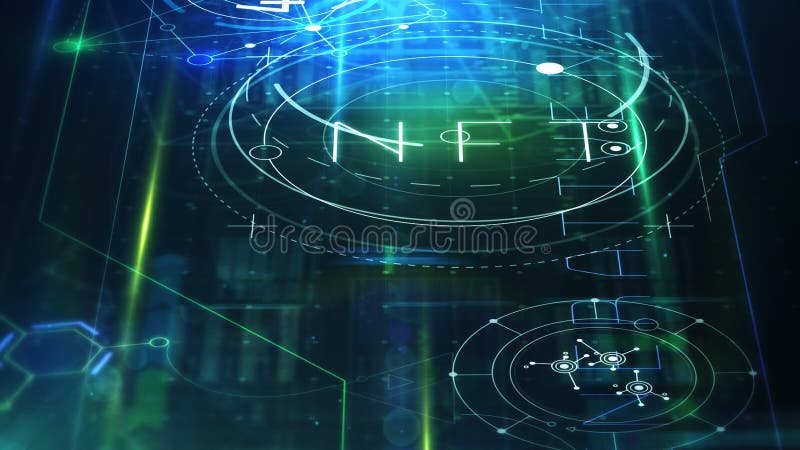 Abstract Animation on the Theme of Digital Art. Stock Video - Video of ...