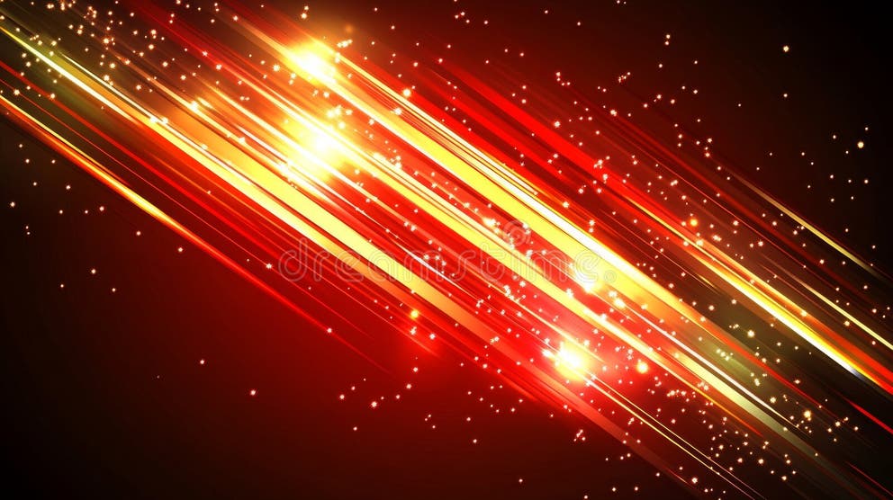Abstract Anime Background with Dynamic Red Diagonal Speed Lines Stock ...