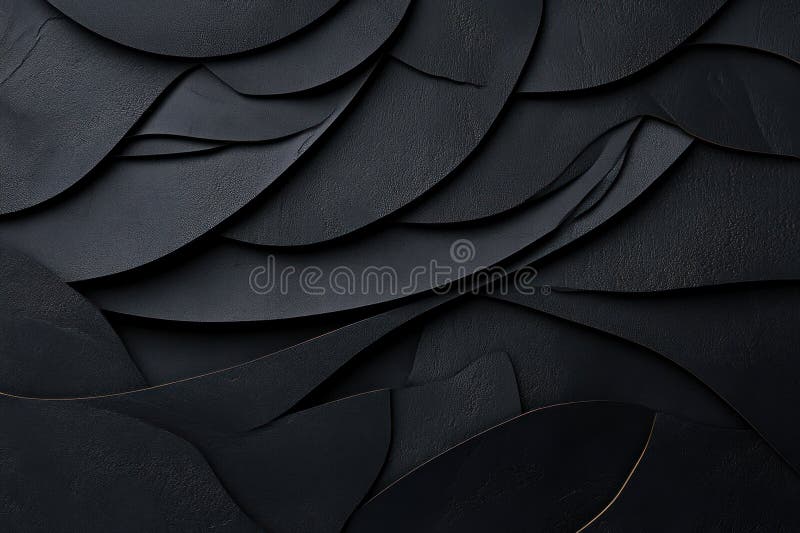 Abstract Anthracite Gray Textile Texture with Fluted Lines Pattern ...