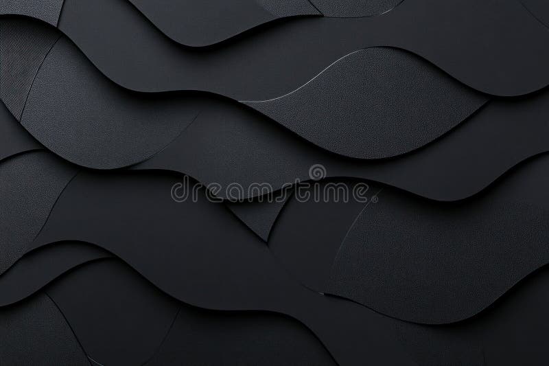 Abstract Anthracite Gray Textile Texture with Fluted Lines Pattern ...