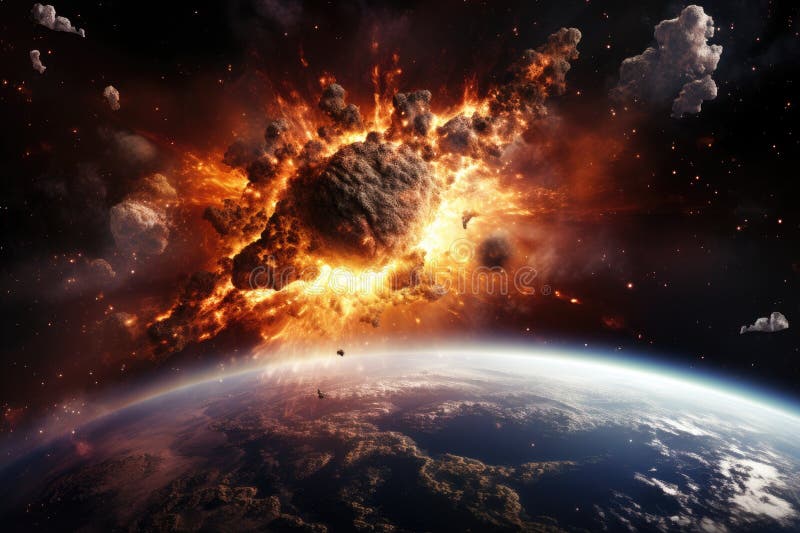 Cosmic Armageddon, Judgment Day of Planet Earth Stock Image - Image of ... Cosmic Armageddon, Judgment Day of Planet Earth Stock Image - Image of ...