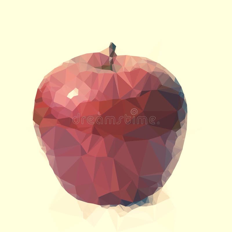 Abstract Apply Low Poly Bokeh Wallpaper Stock Illustration ...