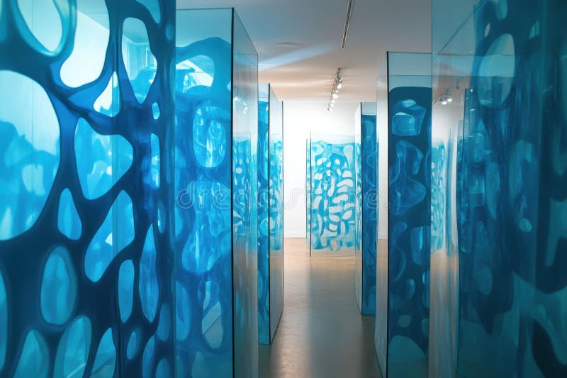 Abstract Aqualine Forms in Modern Cubicle Design: a Creative Space ...