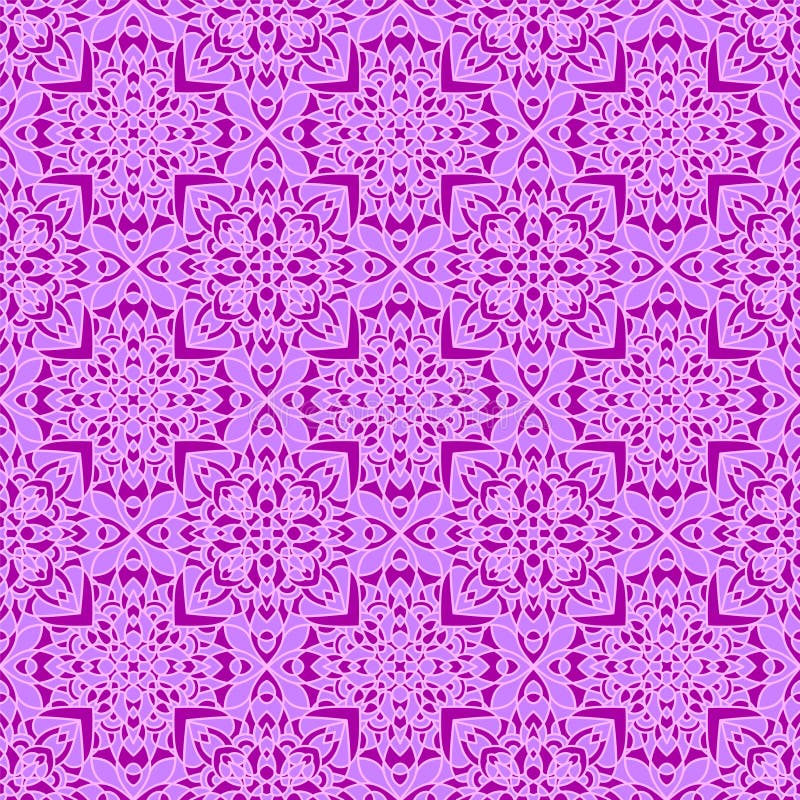 Abstract Arabesque Pattern, Seamless Baroque Ornament Vector Graphic ...