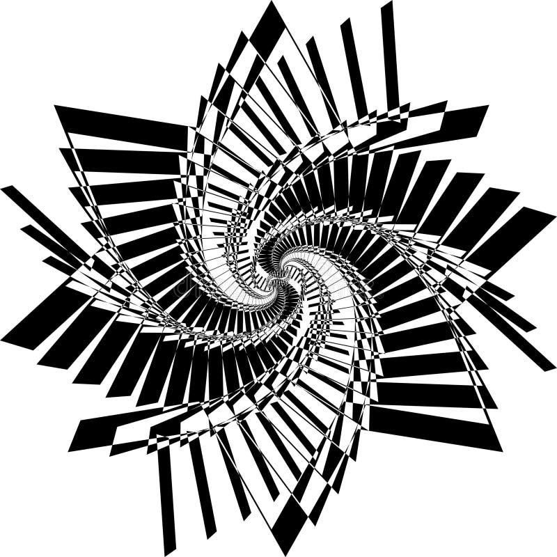 Abstract Arabesque Tower Like Elicoidal Stairs Project Stock ...