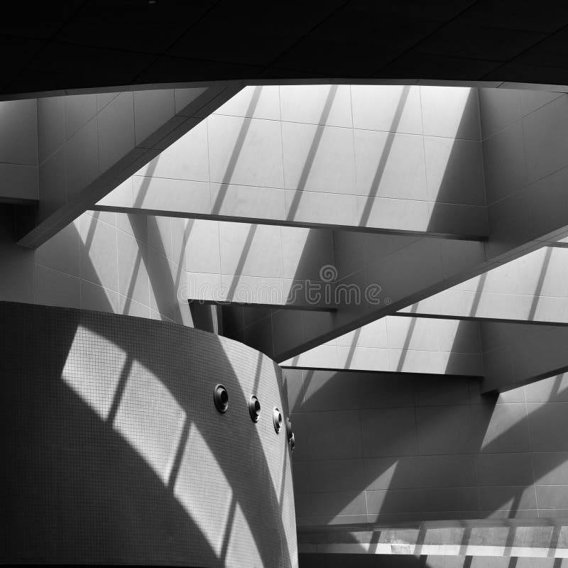 An Abstract Architectural Background Pattern. Stock Photo - Image of ...