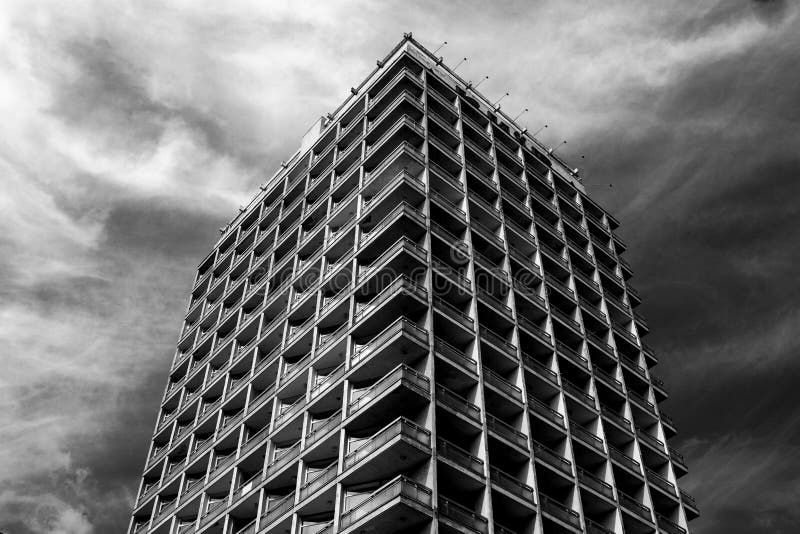 Abstract Architectural Composition in the Background and Texture Stock ...