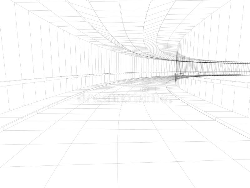 Abstract Architectural Construction Stock Illustration - Illustration ...