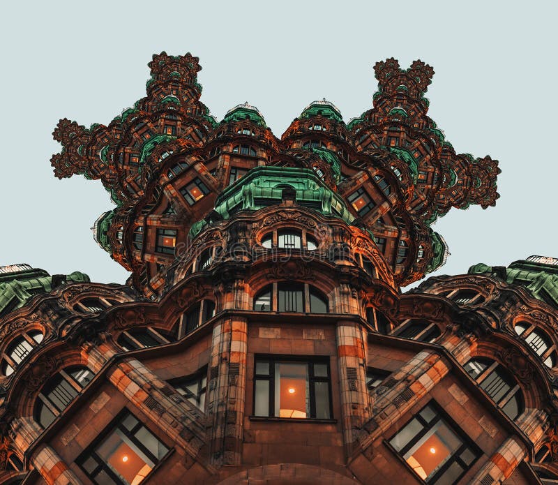 Abstract Architectural Design Stock Photo - Image of structure, shape ...