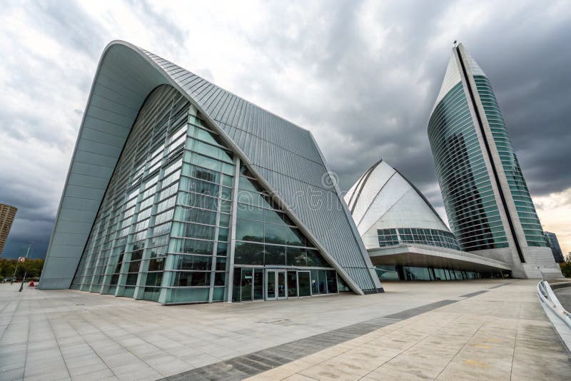 Modern Abstract Architecture Stock Illustration - Illustration of ...