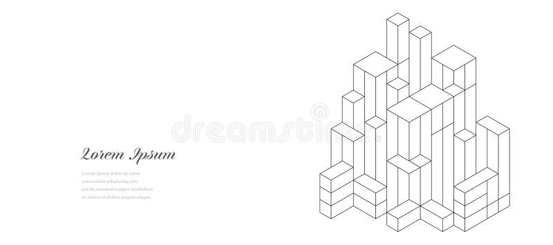 Abstract Architectural Lines, Geometric Buildings Background ...