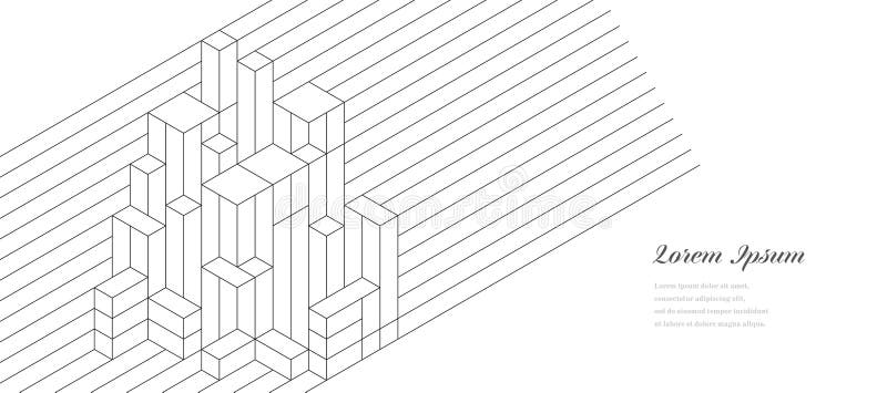 Abstract Architectural Lines, Geometric Buildings Background ...