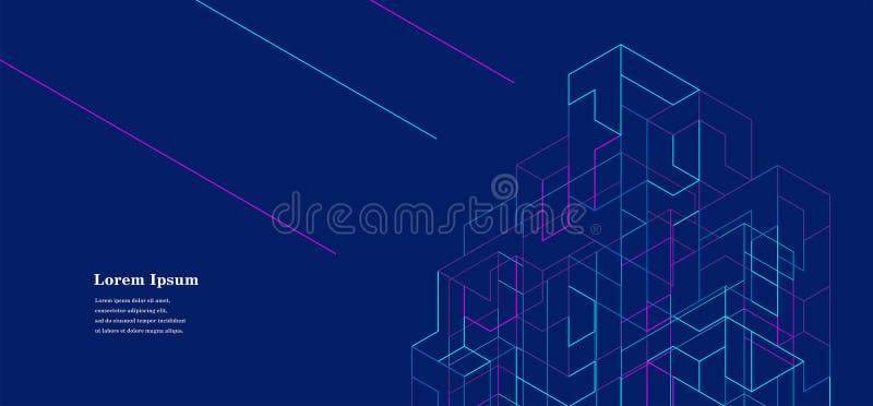 Abstract Architectural Lines, Geometric Buildings Background ...