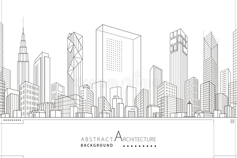 Skyscraper Construction Drawing Elements Stock Illustrations – 213 Skyscraper Construction ...