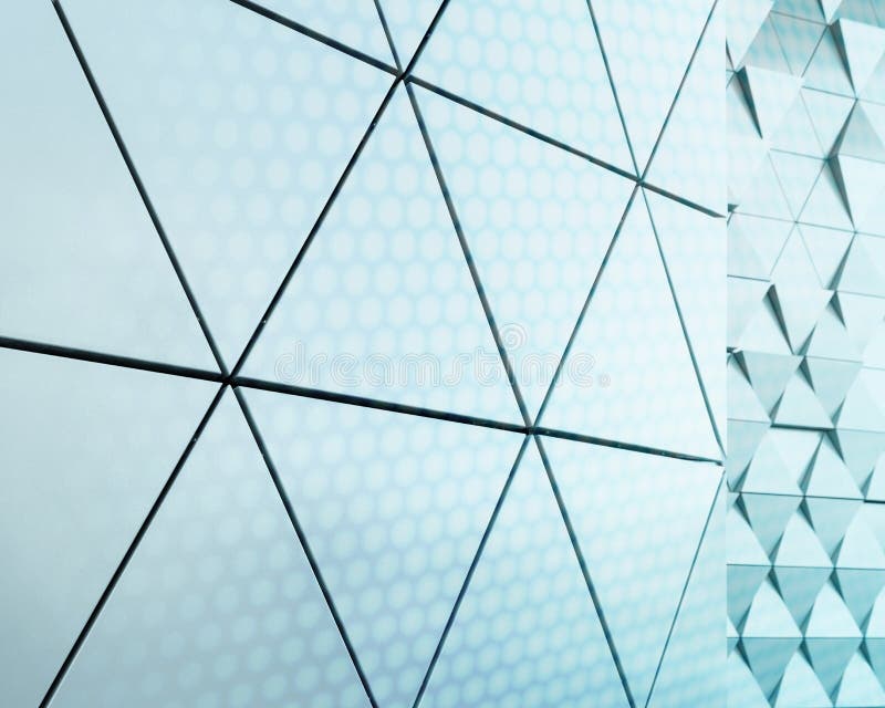 Abstract Architectural Pattern Stock Photo - Image of doubleskin ...