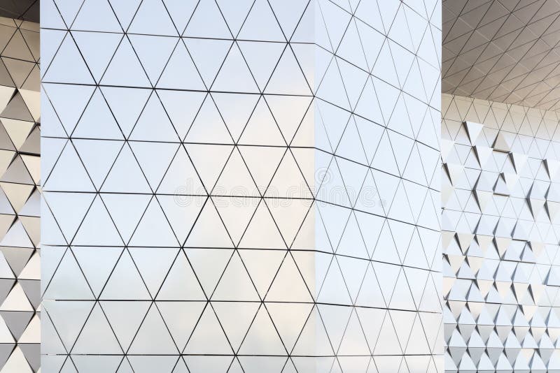 Abstract Architectural Pattern Stock Photo - Image of futuristic ...