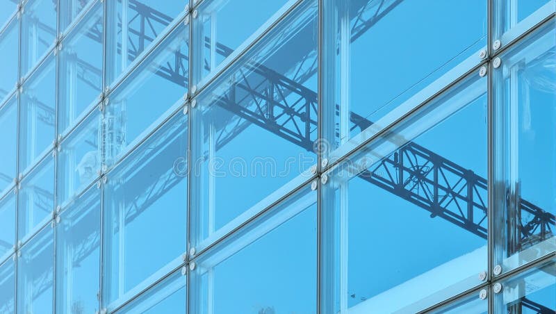 Abstract Architectural Pattern with Diagonal Bracing on Sleek High Rise ...