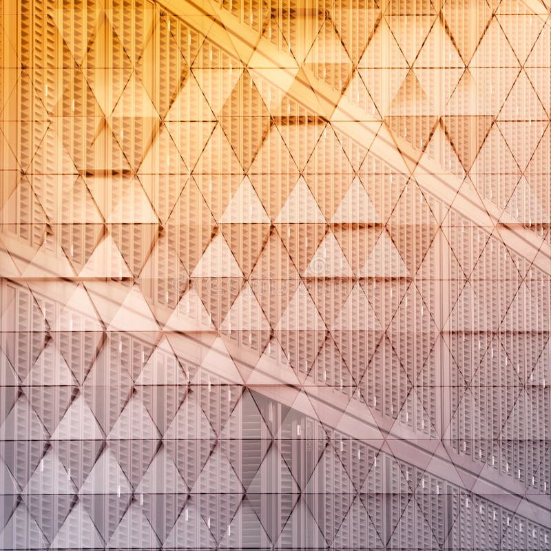 Abstract Architectural Pattern Stock Photo - Image of glow, engineering ...