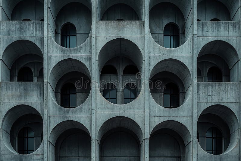 Abstract Architectural Pattern of a Wall Design and Texture Stock ...