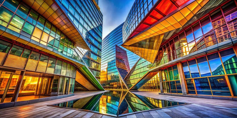 Abstract Architectural Photography a Visual Exploration of Intersecting ...